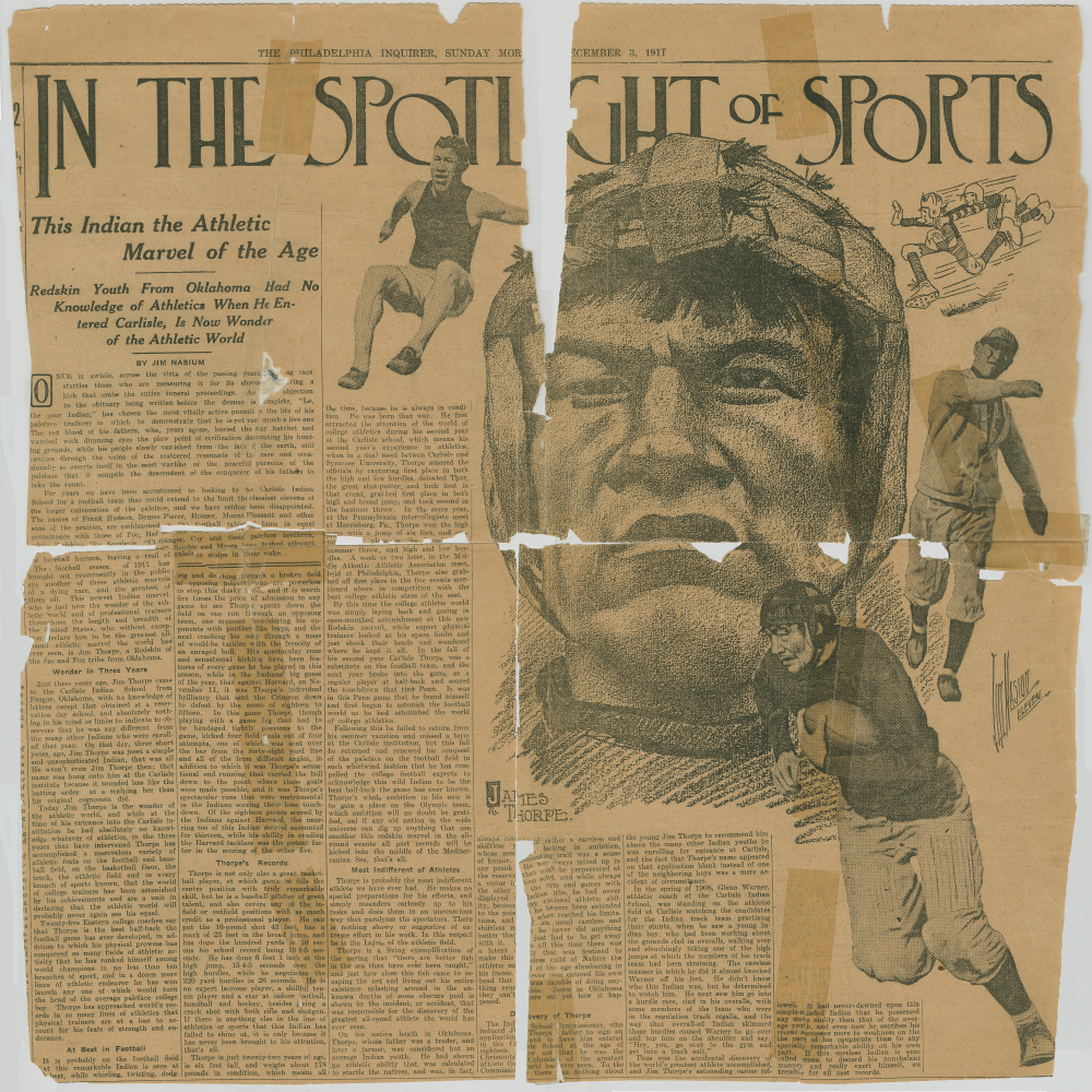 Jim Thorpe Was More than an Extraordinary Athlete | National Endowment ...