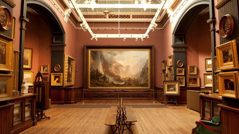 The Gilded Frames of St. Johnsbury Athenaeum | National Endowment for ...